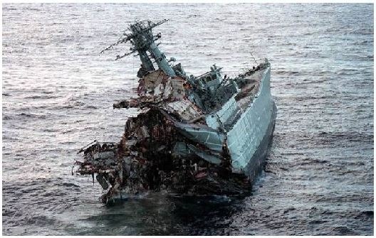 Sinking of Decommissioned Ships | Amusing Planet